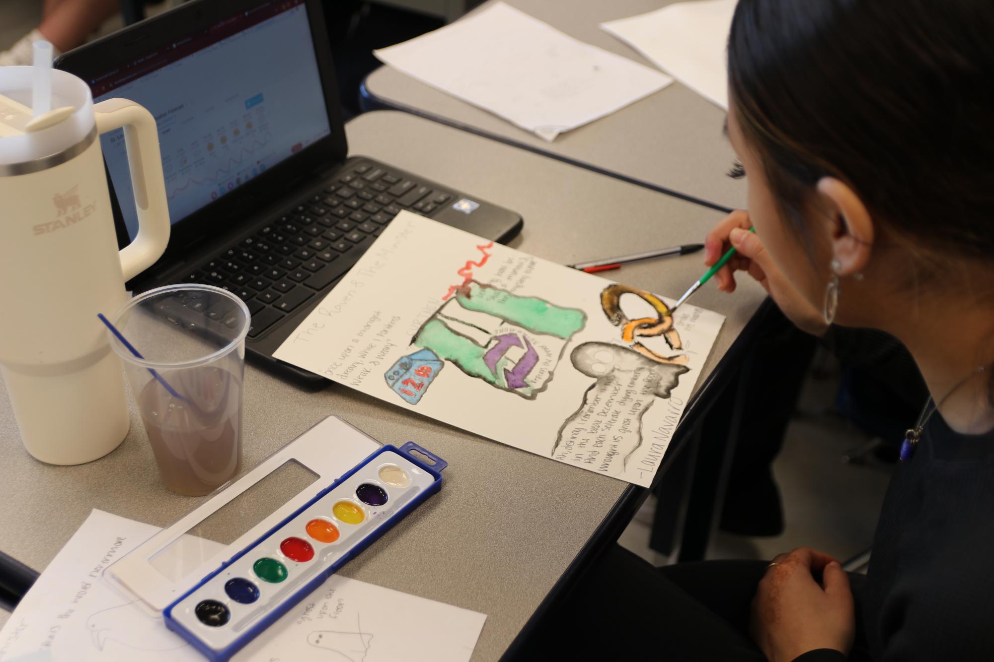 Language Arts Students Represent Emily Dickenson’s Poetry in ...